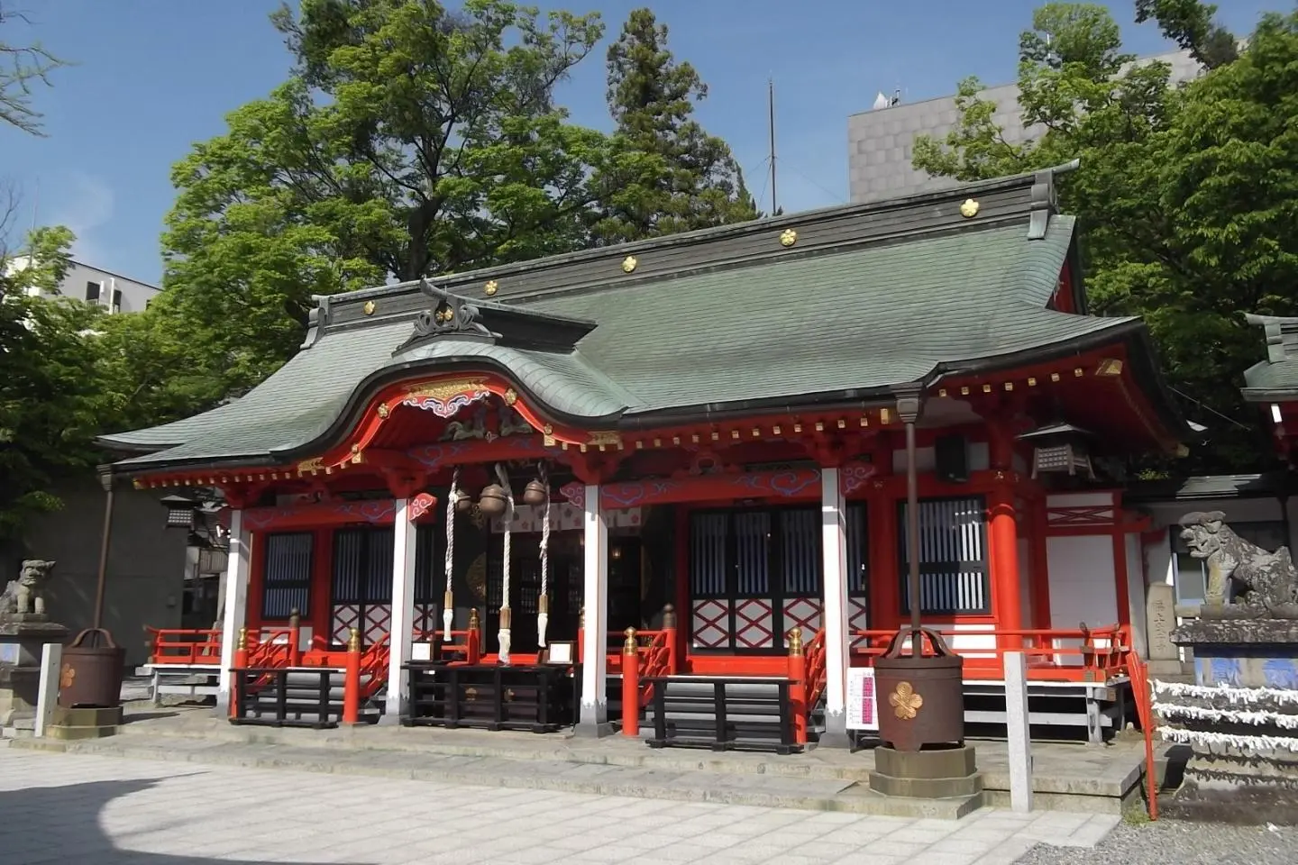 Fukashi-jinja Shrine in Matsumoto - Matsumoto, Nagano - Japan Travel